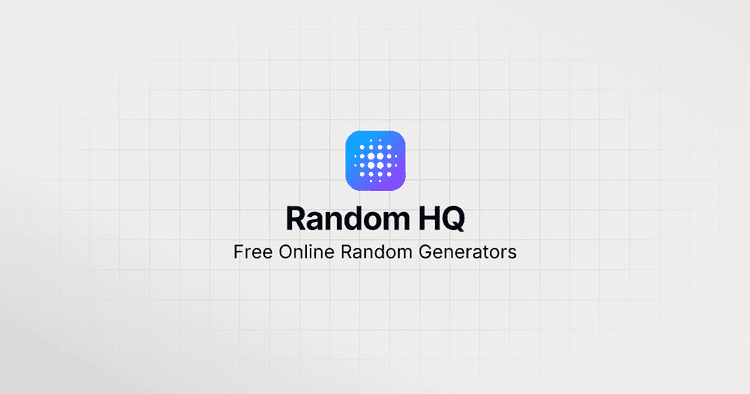 Random Name Generator: Perfect Names for Every Purpose | RandomHQ